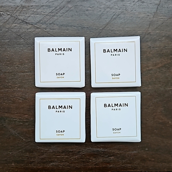 Balmain | Bath | Brand New Balmain Paris Set Of 4 Soap Bars 22 Oz Each ...